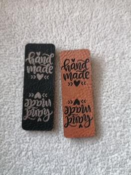 Sublimation und Plotter - Knicklabel Handmade mit Herz